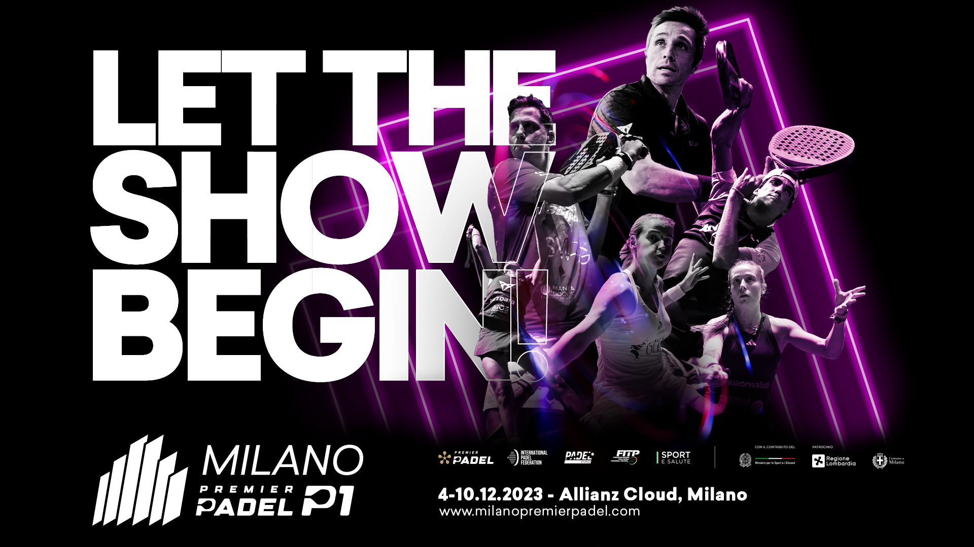 Milano Premier Padel P1 2023, ‘padel on fire’ at the Allianz Cloud: from 4th to 10th December ...